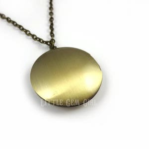 Glow in the Dark Custom Birth Moon Locket Necklace Features the Moon ...