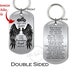 Biker Prayer for Motorcycle Riders Double Sided Dog Tag - Guardian ...