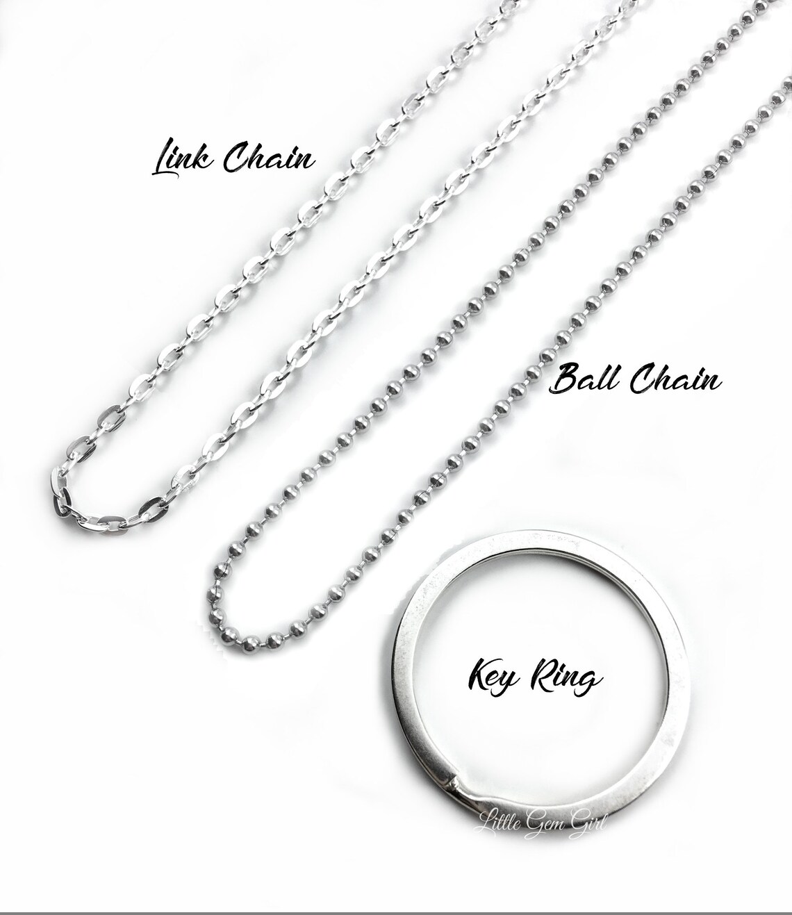 Double Sided Custom Handwriting & Photo Keychain | Etsy