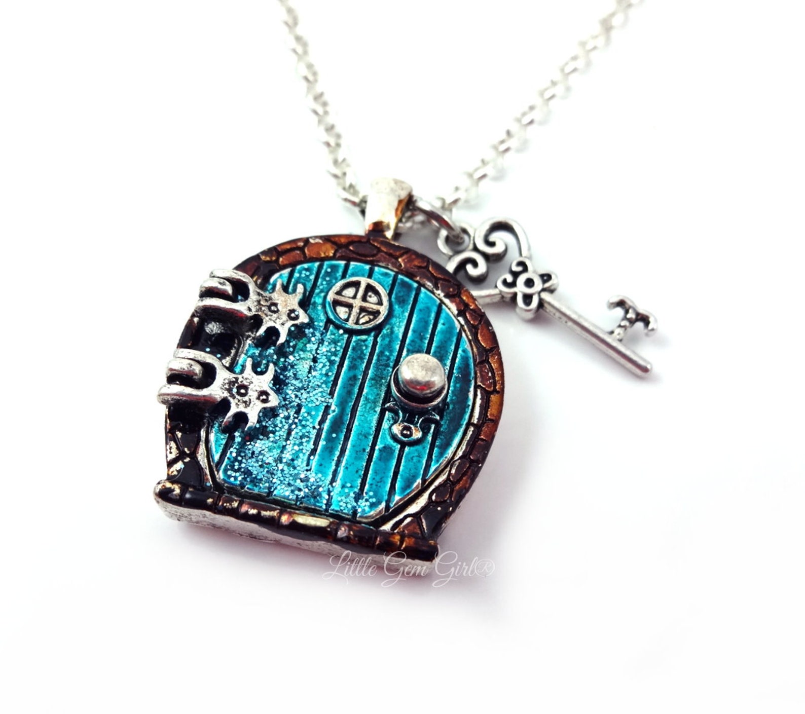 Fairy Door Locket Necklace Alice's Adventures in - Etsy