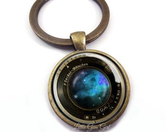 Camera Lens Keychain - Etsy