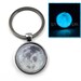 Glow in the Dark Full Moon Necklace - Glowing Moon Key Chain Charm - 5 ...