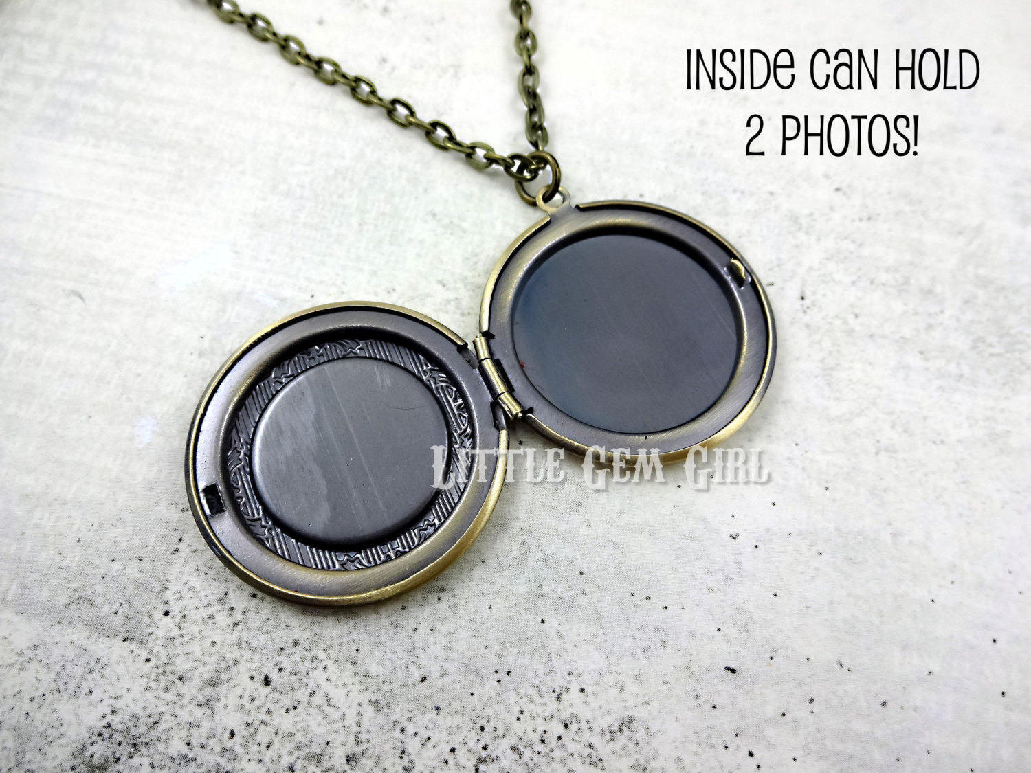 Rose Gold Handwriting Locket Personalized Signature Necklace | Etsy