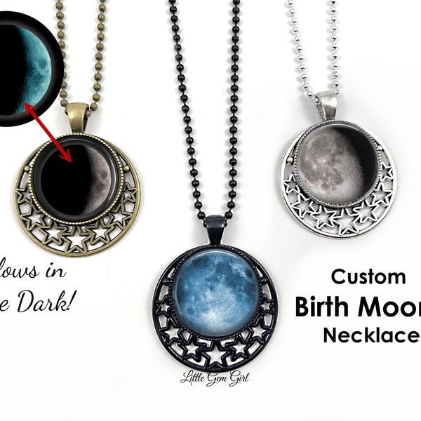 Moon Glow Necklace - Etsy