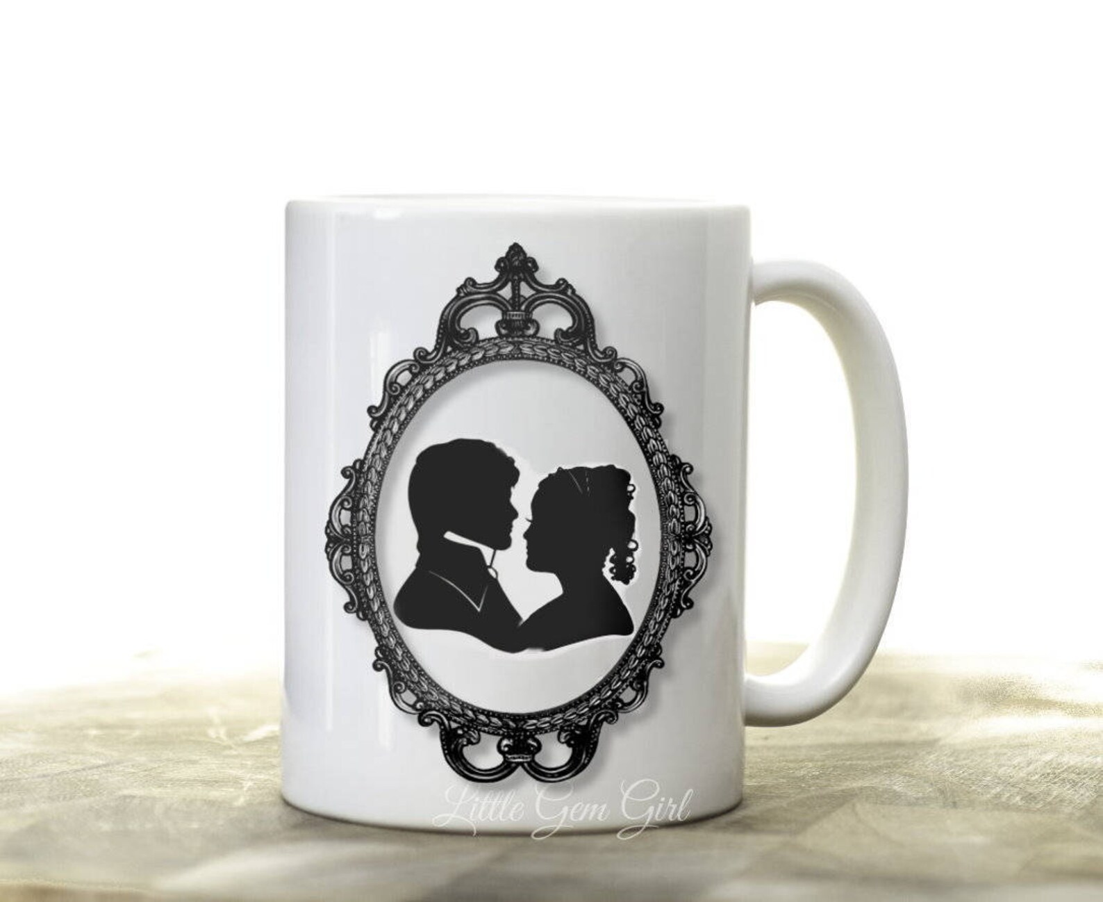 Pride and Prejudice Coffee Mug - Bewitched Me Body and Soul Coffee Cup ...