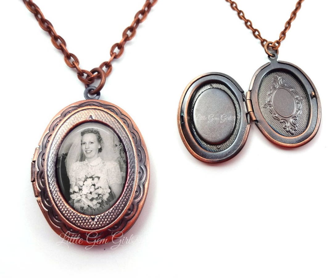 Wedding Bouquet Charm Custom Photo Locket - Personalized Picture ...