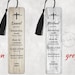 Custom Name Bible Bookmark Sturdy Aluminum Metal Personalized Christian ...