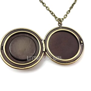 Glow in the Dark Custom Birth Moon Locket Necklace - Features the Moon ...