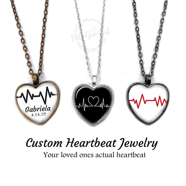Custom Heartbeat - Etsy