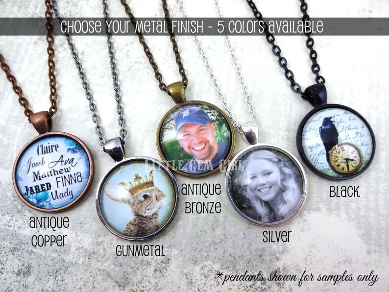 Sibling Photo Jewelry Brother Sister Necklace Sisters - Etsy