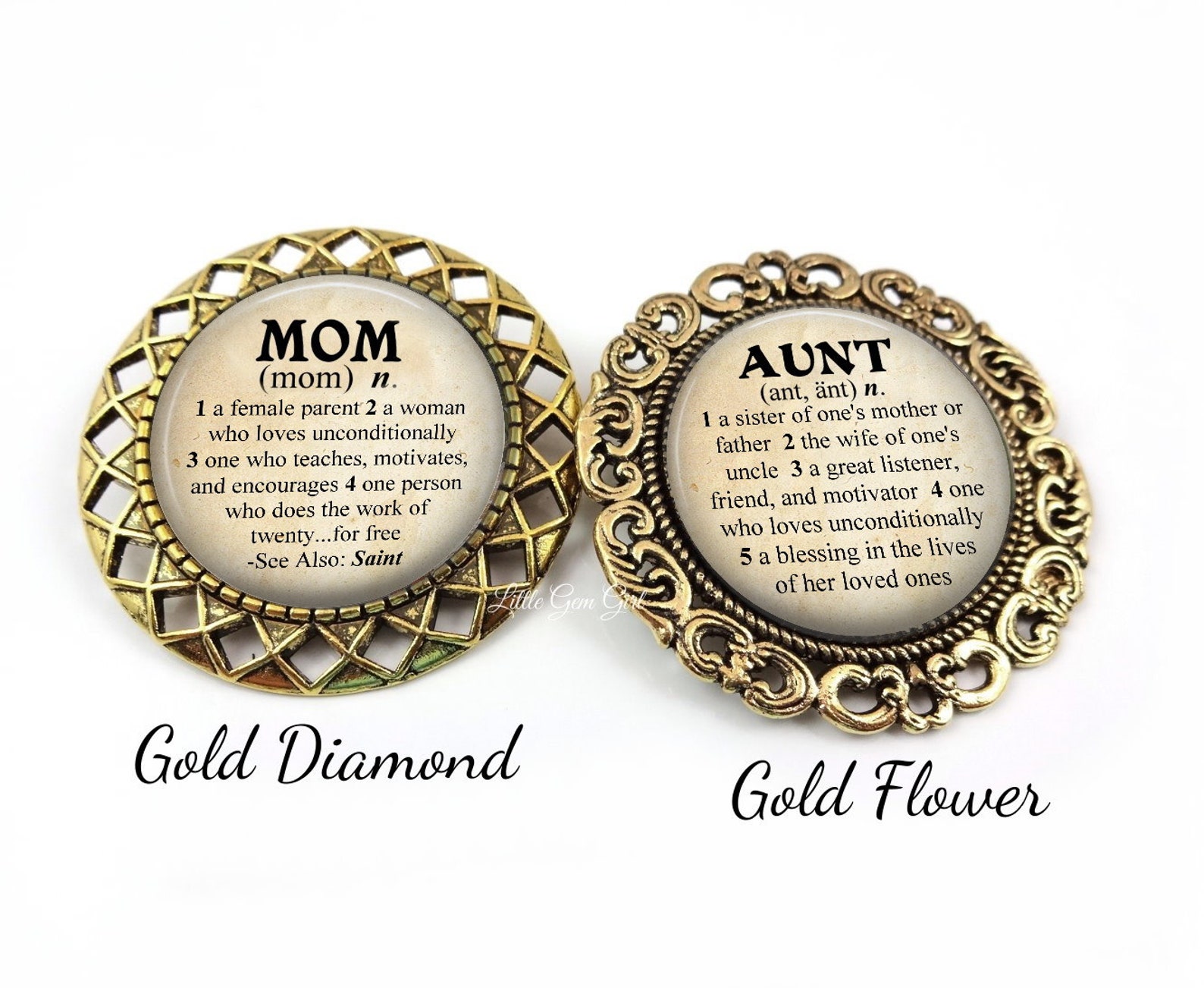 Mom Brooch for Wedding - Mother of the Bride Wedding Keepsake - Mom ...