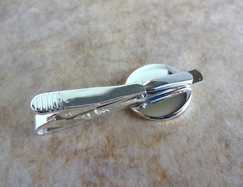 Custom Photo Tie Clip Personalized Picture Tie Bar Fathers - Etsy