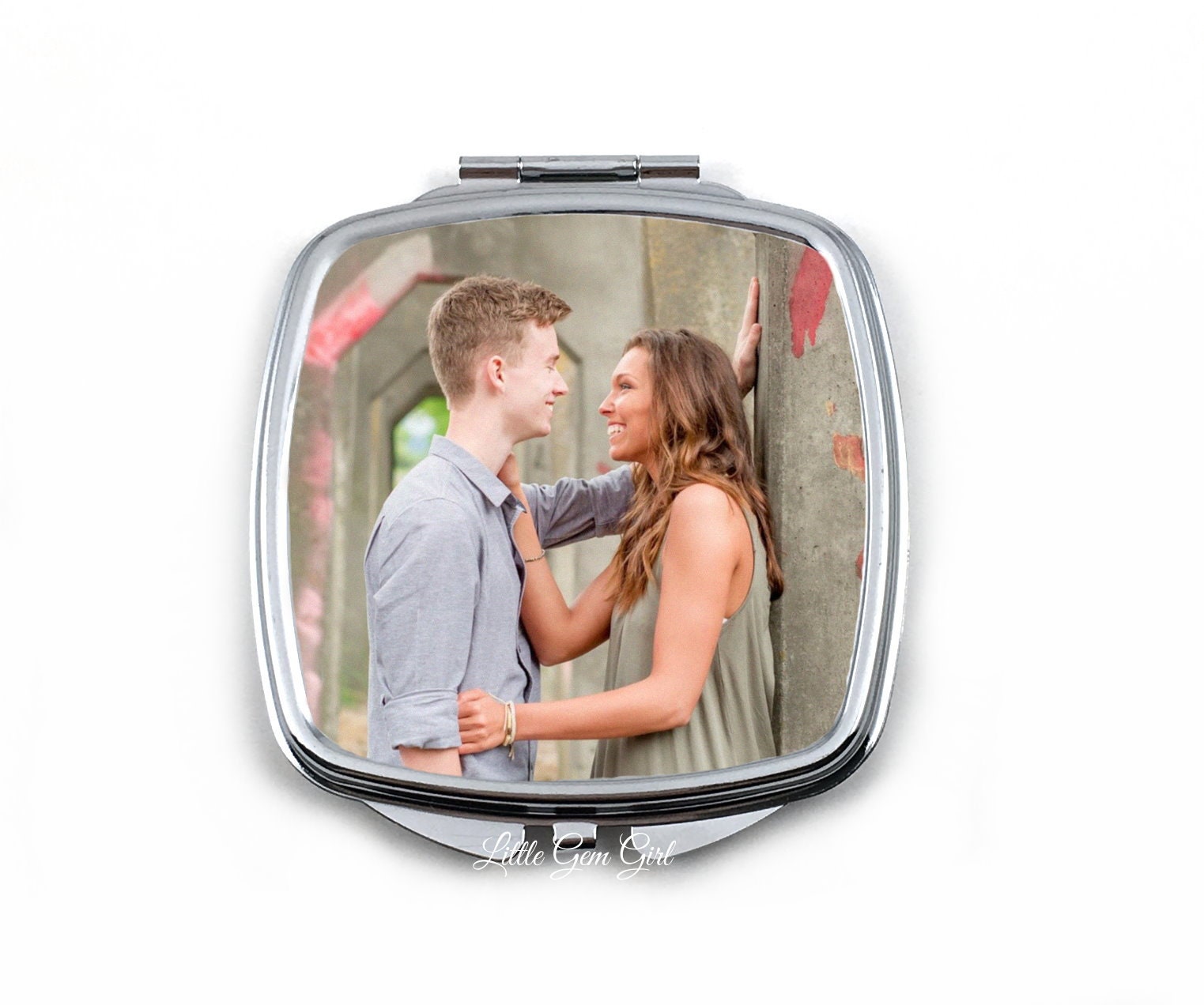 Custom Photo Purse Mirror Personalized Picture Compact | Etsy