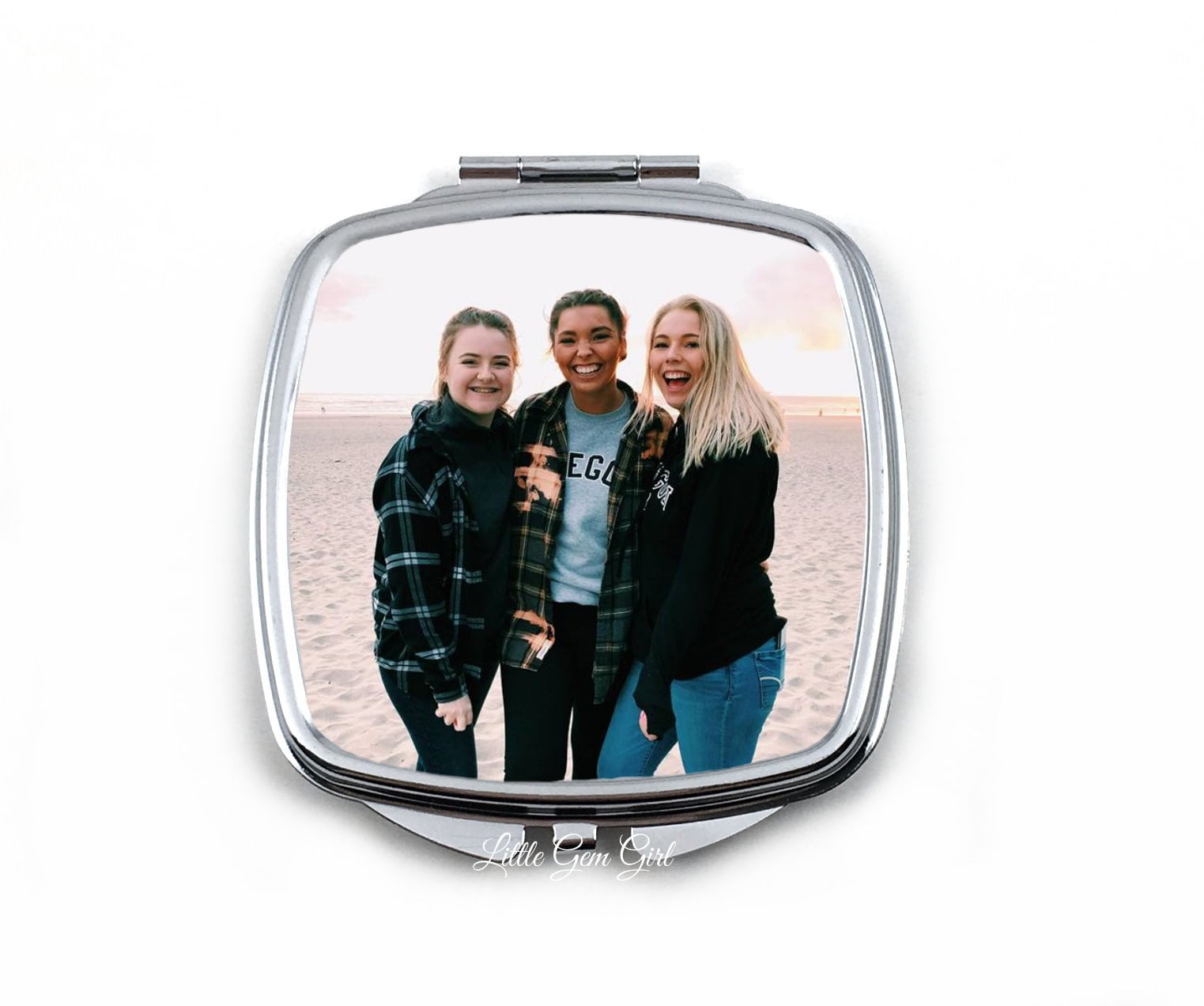 Custom Photo Purse Mirror Personalized Picture Compact | Etsy