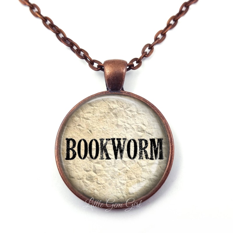 Bookworm Jewelry - Etsy