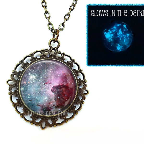 Galaxy Necklace - Etsy