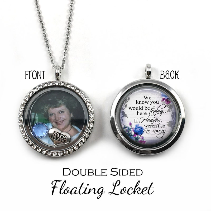 Round Floating Locket - Etsy