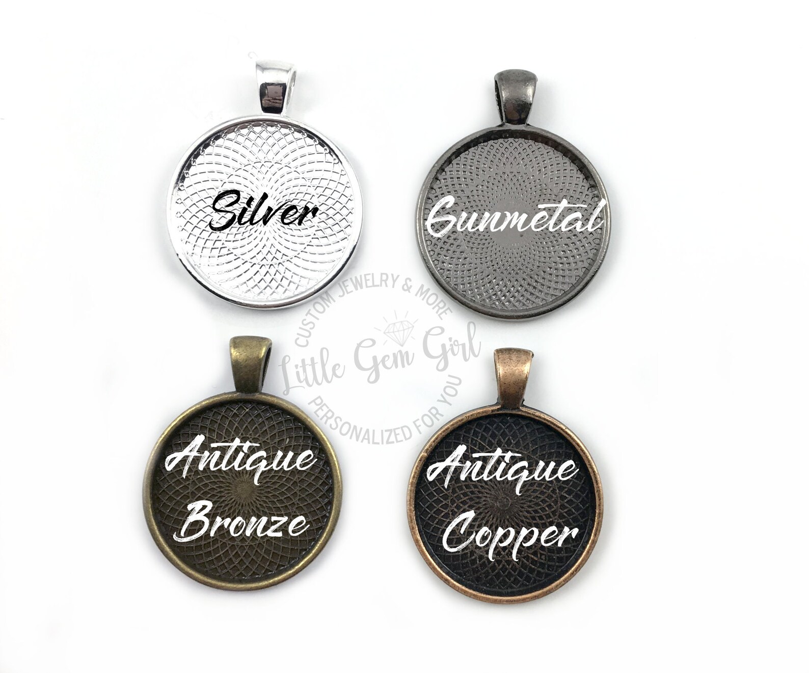 Handcrafted I'd Rather Be Reading Pendant Necklace or Key Chain Charm ...