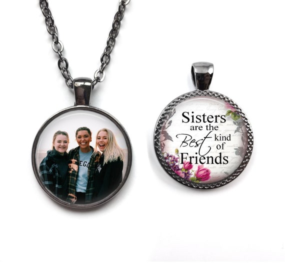Custom sister necklaces store