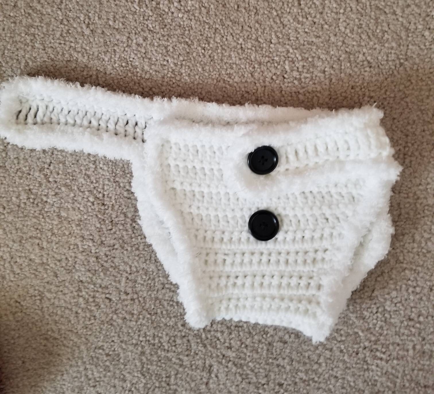 Snow Man Diaper Set Diaper Cover is Adjustable and Snowman Hat Hat 3 to ...