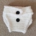 Snow Man Diaper Set Diaper Cover is Adjustable and Snowman Hat Hat 3 to ...