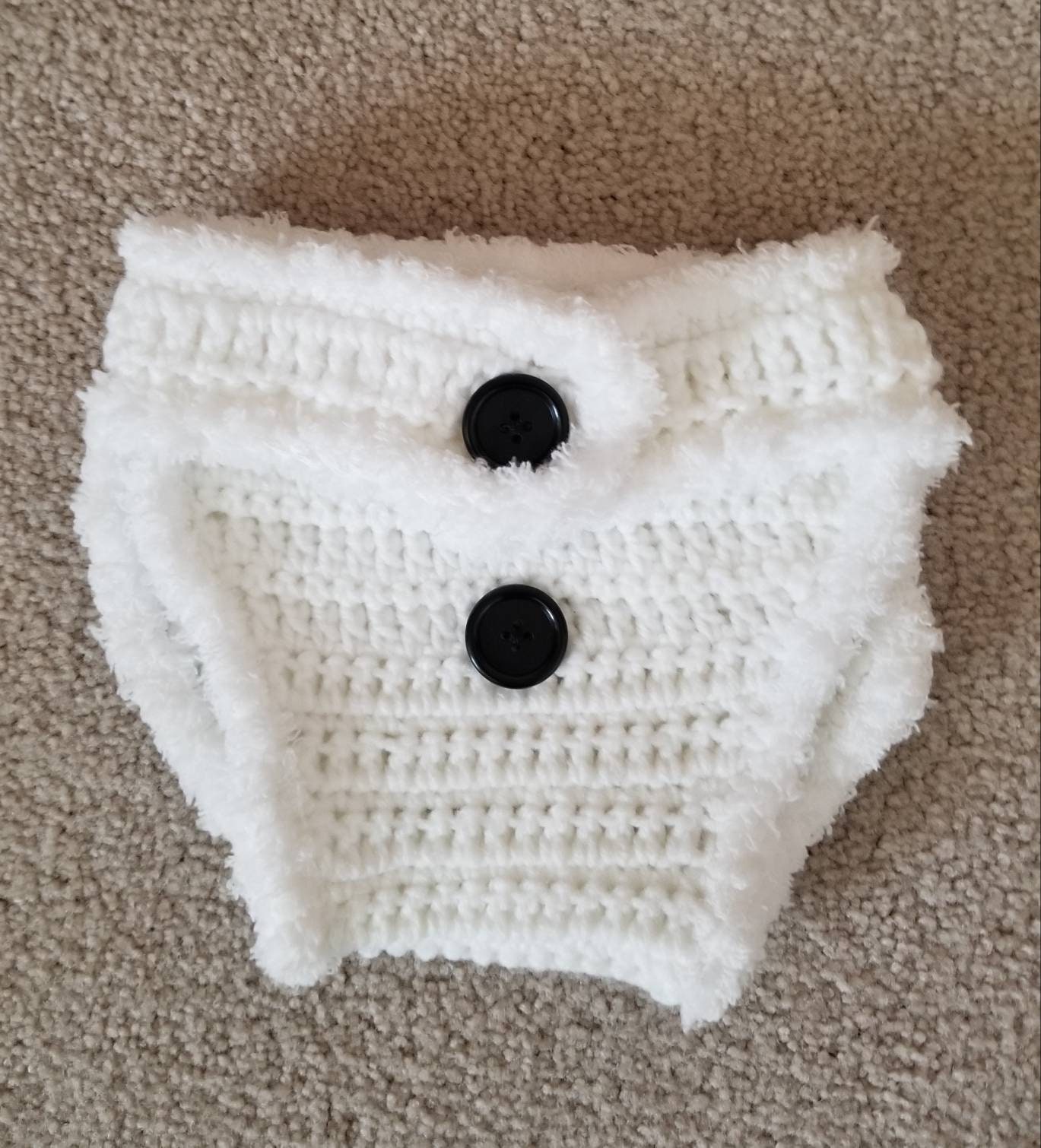 Snow Man Diaper Set Diaper Cover is Adjustable and Snowman Hat Hat 3 to ...