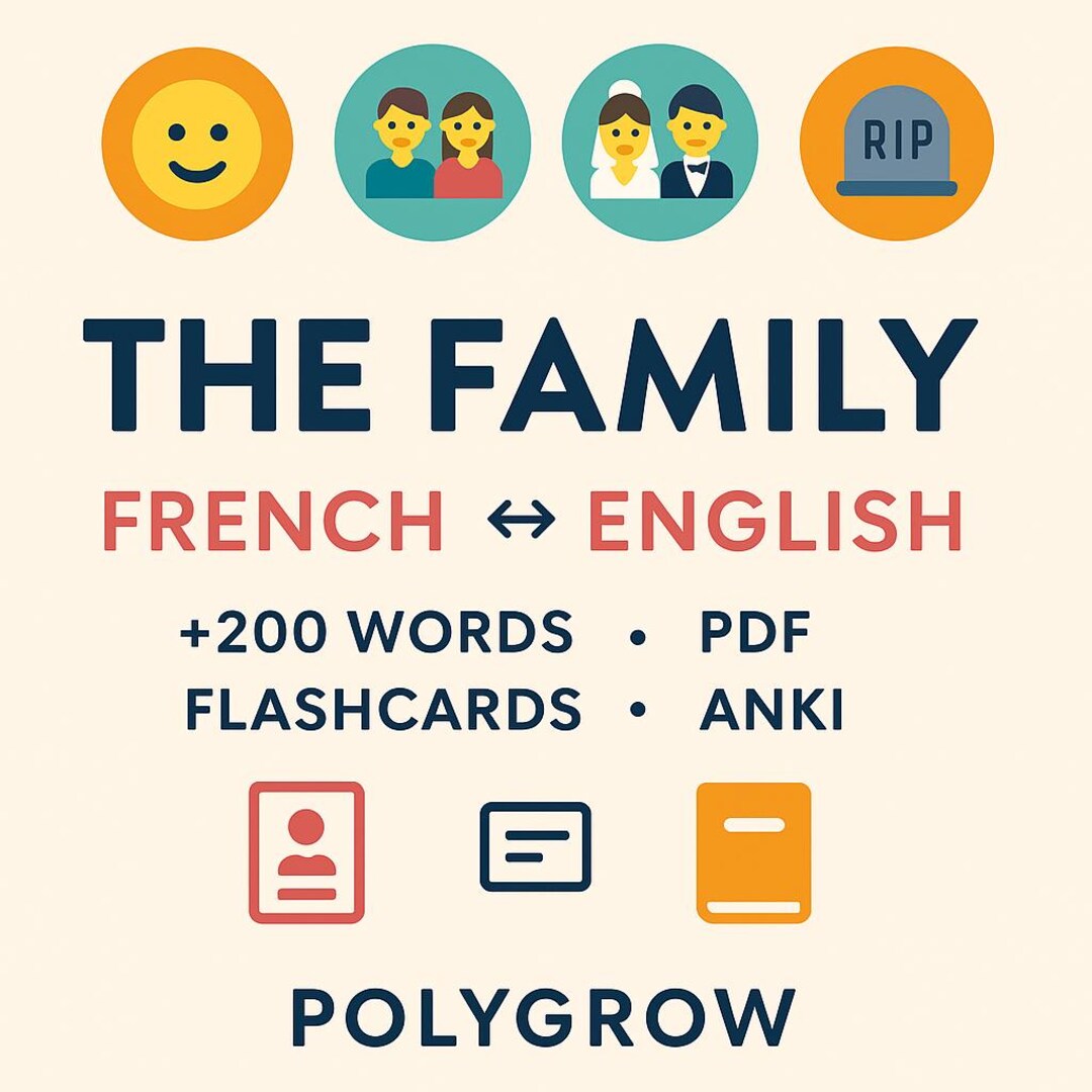 The Ultimate Love, Family & Relationships Pack English–français - Etsy