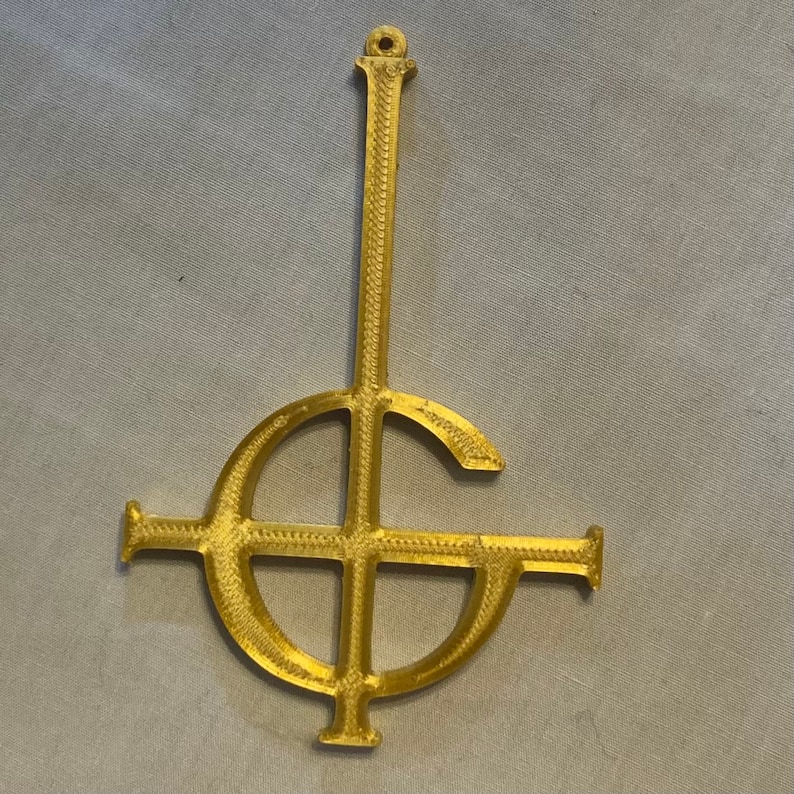Grucifix Pendant 3D Printed - Etsy