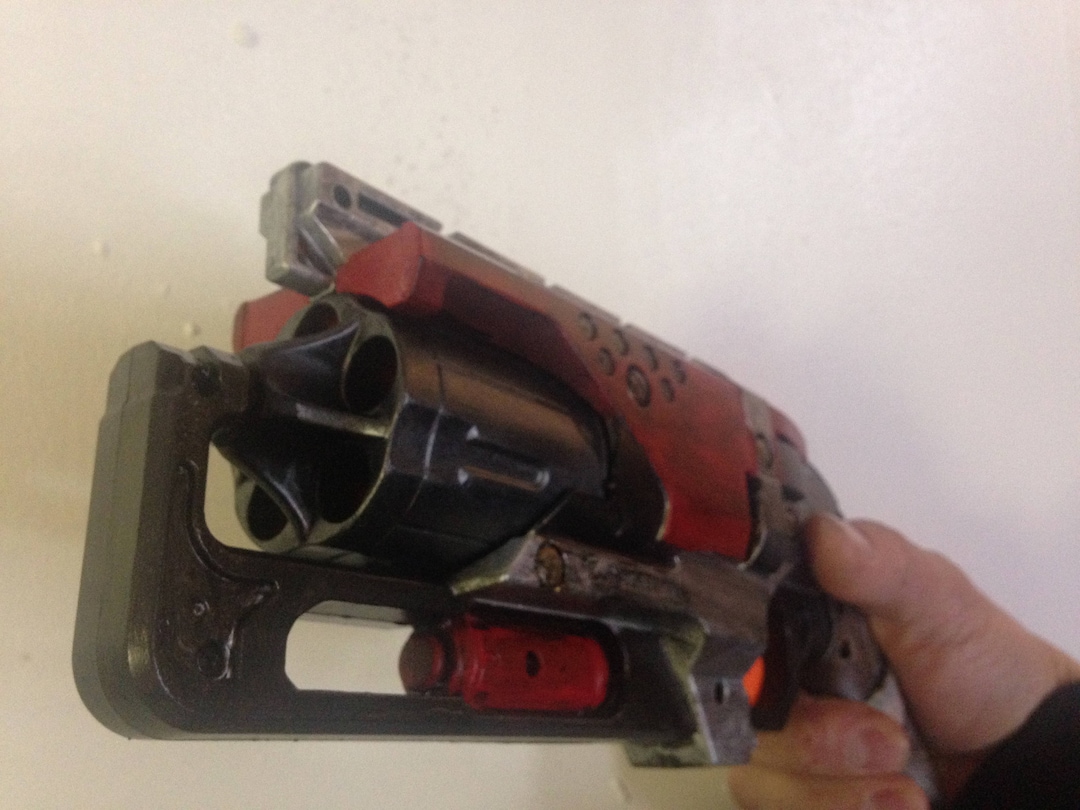 Custom Color Nerf Zombie Strike Hammershot Blaster Steampunk Hvz ...