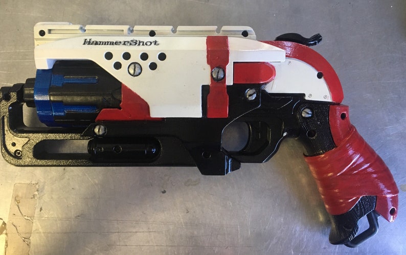 Custom Color Nerf Zombie Strike Hammershot Blaster Steampunk - Etsy