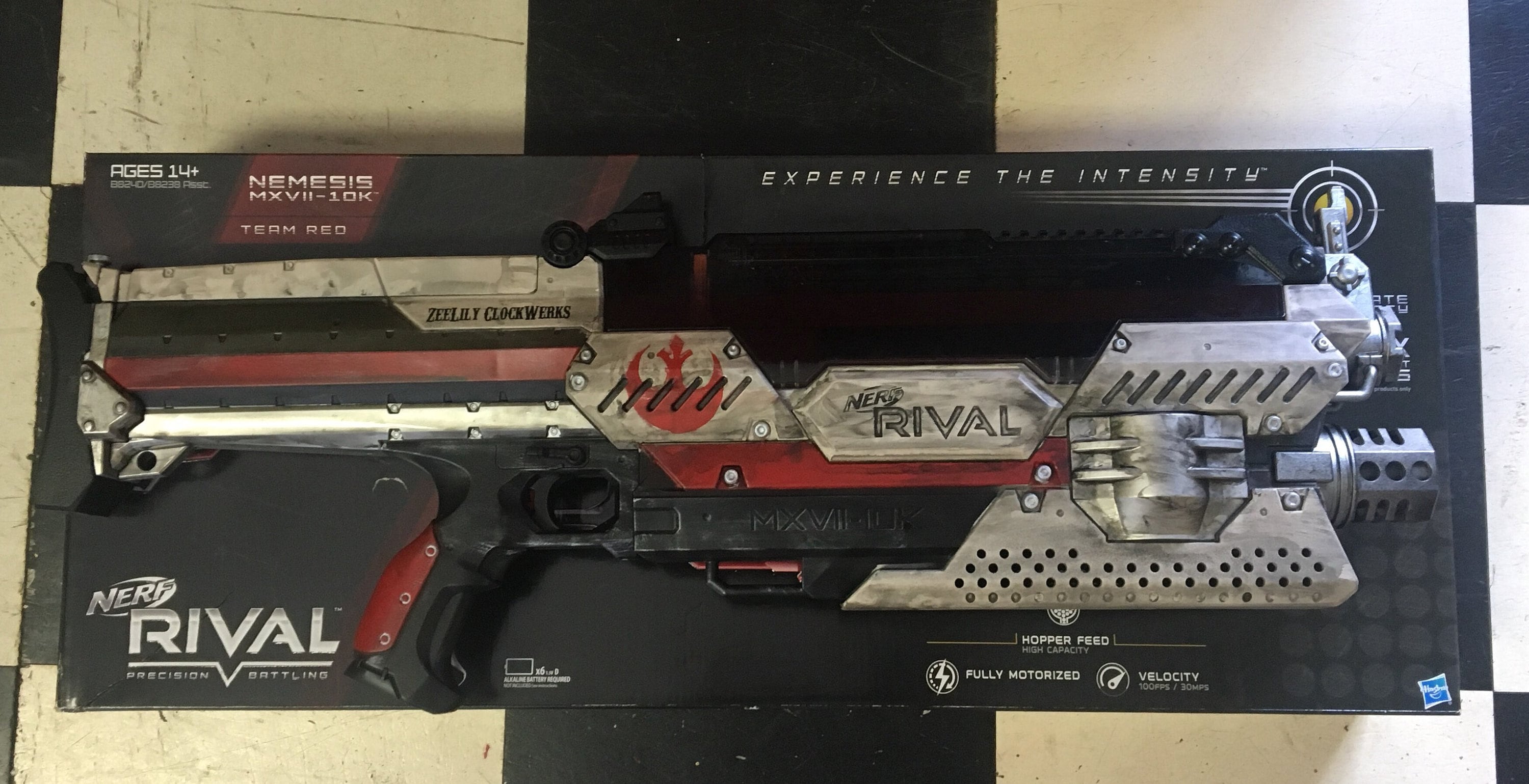 Custom Nerf Rival Nemesis made to Order - Etsy Canada