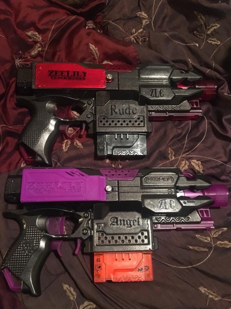 Modded Nerf Stryfe: Custom Paint Wiring and Motors made to - Etsy Canada