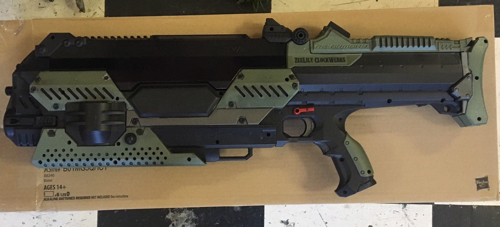 Custom Nerf Rival Nemesis made to Order - Etsy Canada