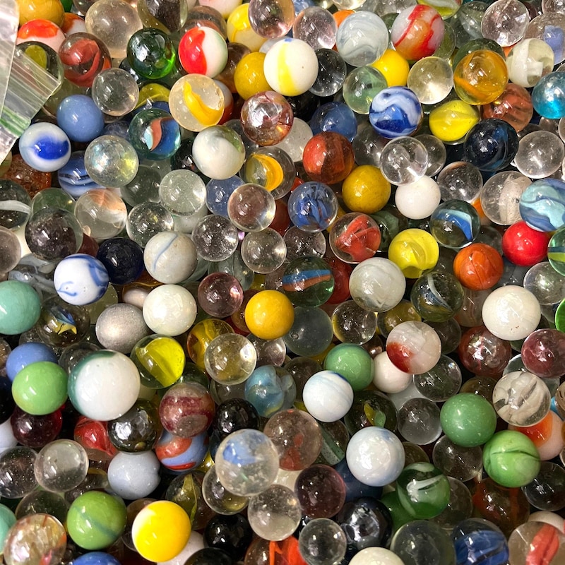 Antique Marbles - Etsy