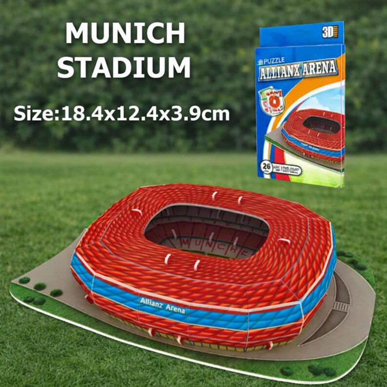 Miniature Football Field, Diy Stadiums Models, Peripheral Toys Gift - Etsy