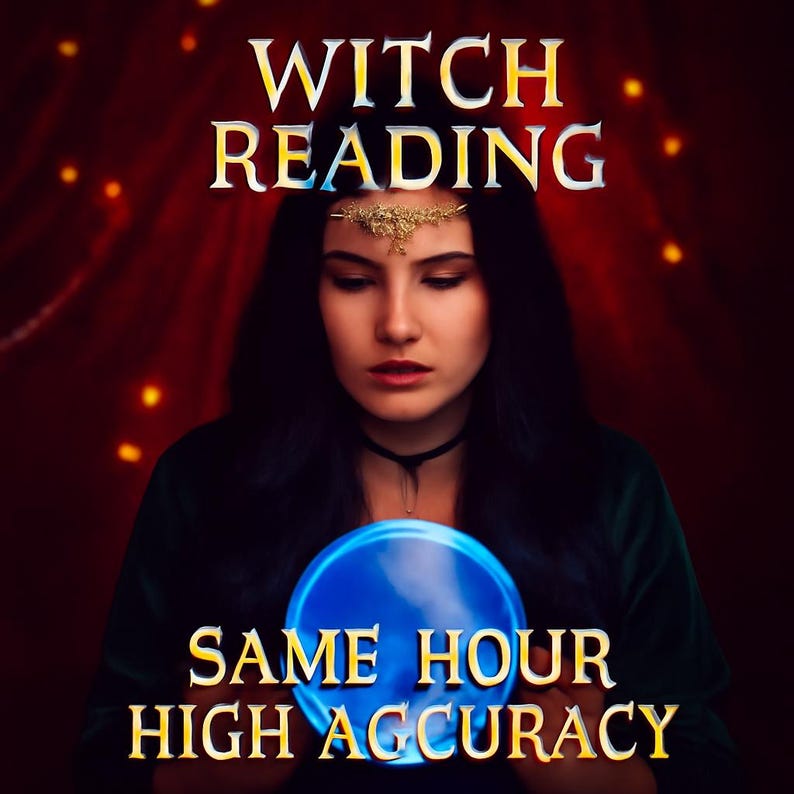Witch Reading - Same Hour - High Accuracy - Specific Questions - Etsy