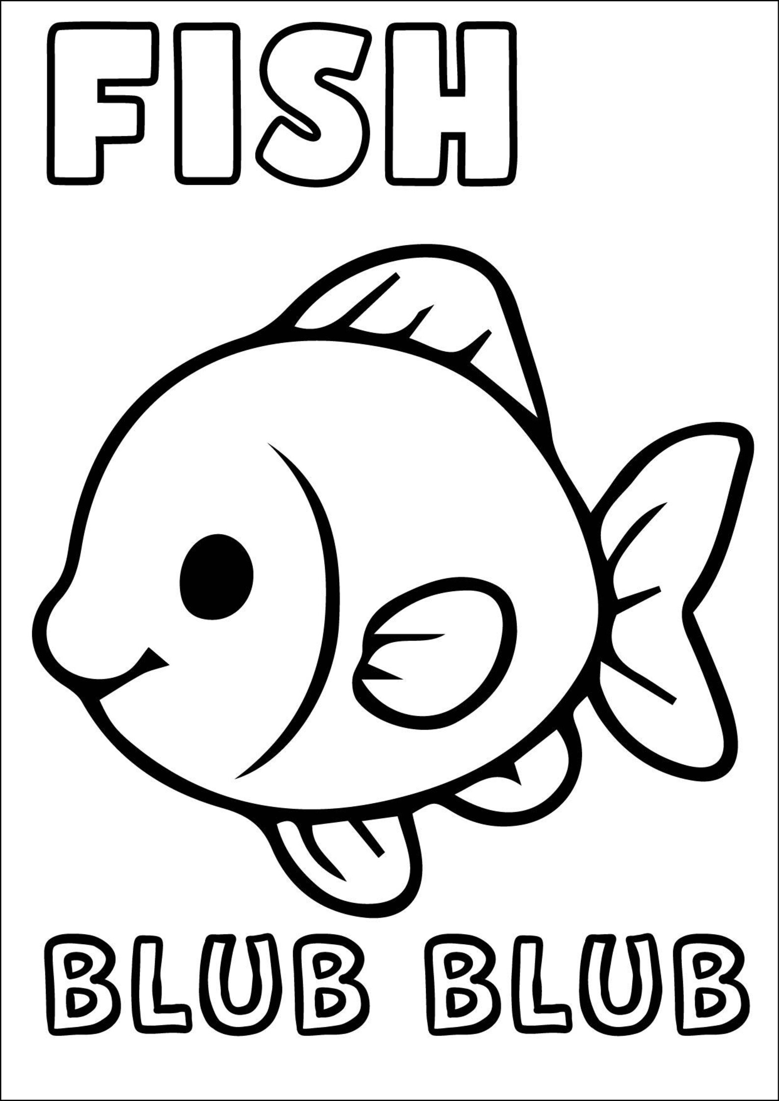 Animal Coloring Pages for Kids Ages 1–5 | Animal Names and Sounds ...