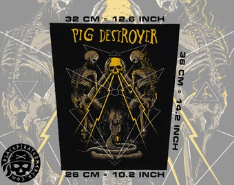 Pig Destroyer Patch - Etsy