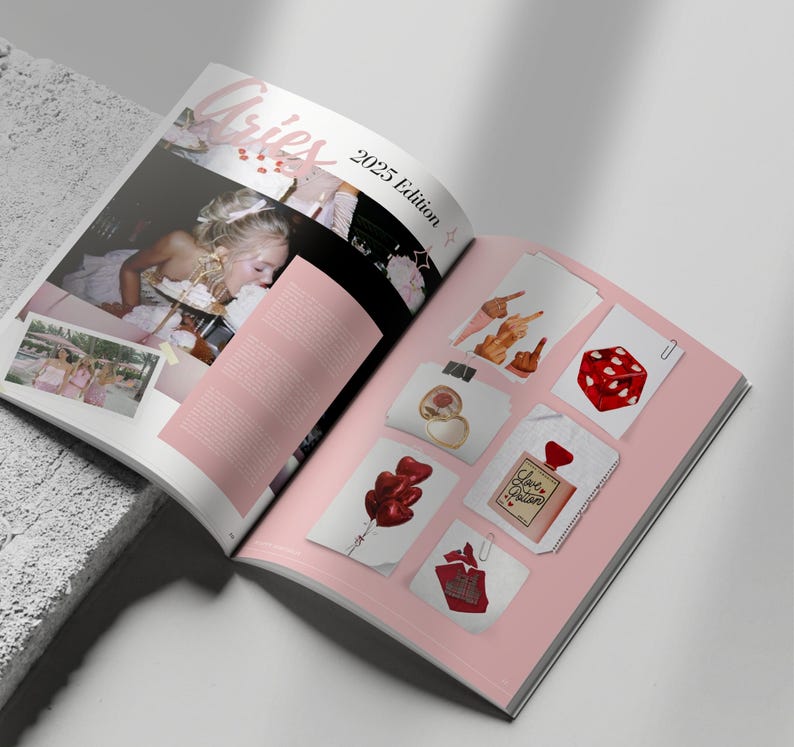 Birthday Magazine Template, Customizable Gift, Canva (digital Download ...