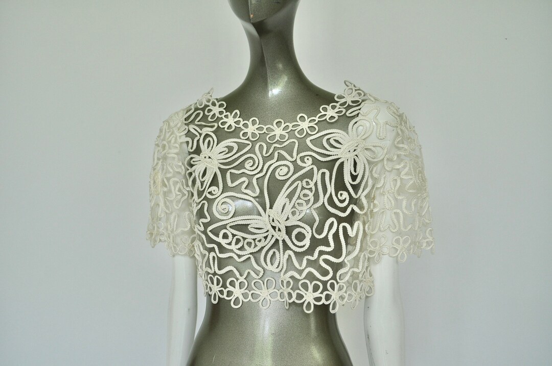 Handmade Lace Top From the 1930s - Etsy