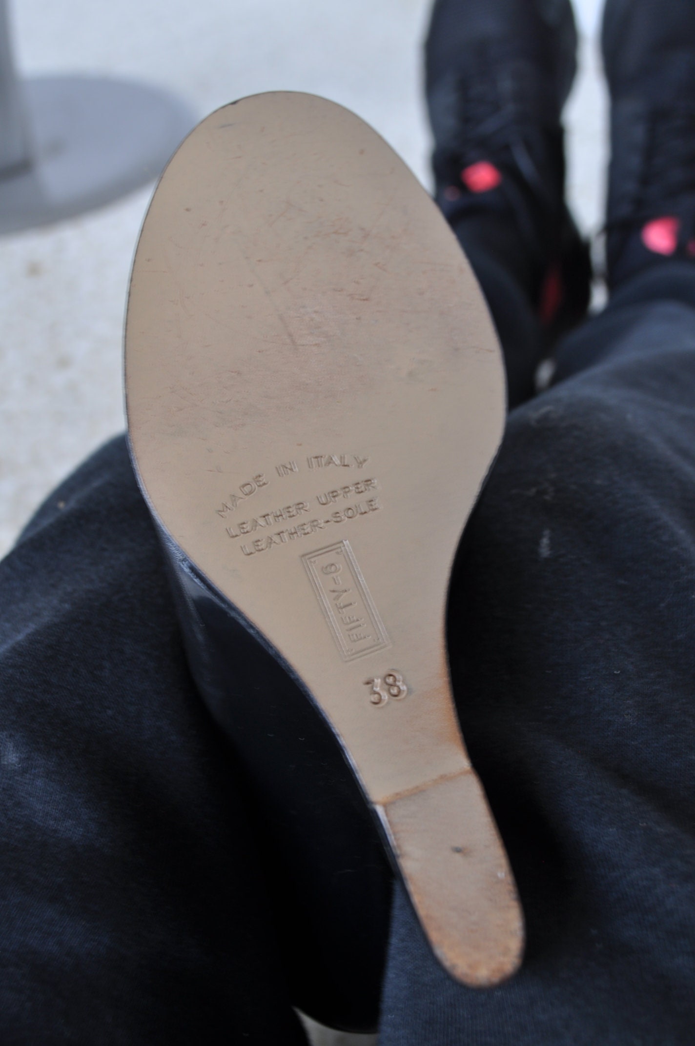 High Heels From the 90s ,unique Heel Brand Fifty '6 Sz 38 - Etsy