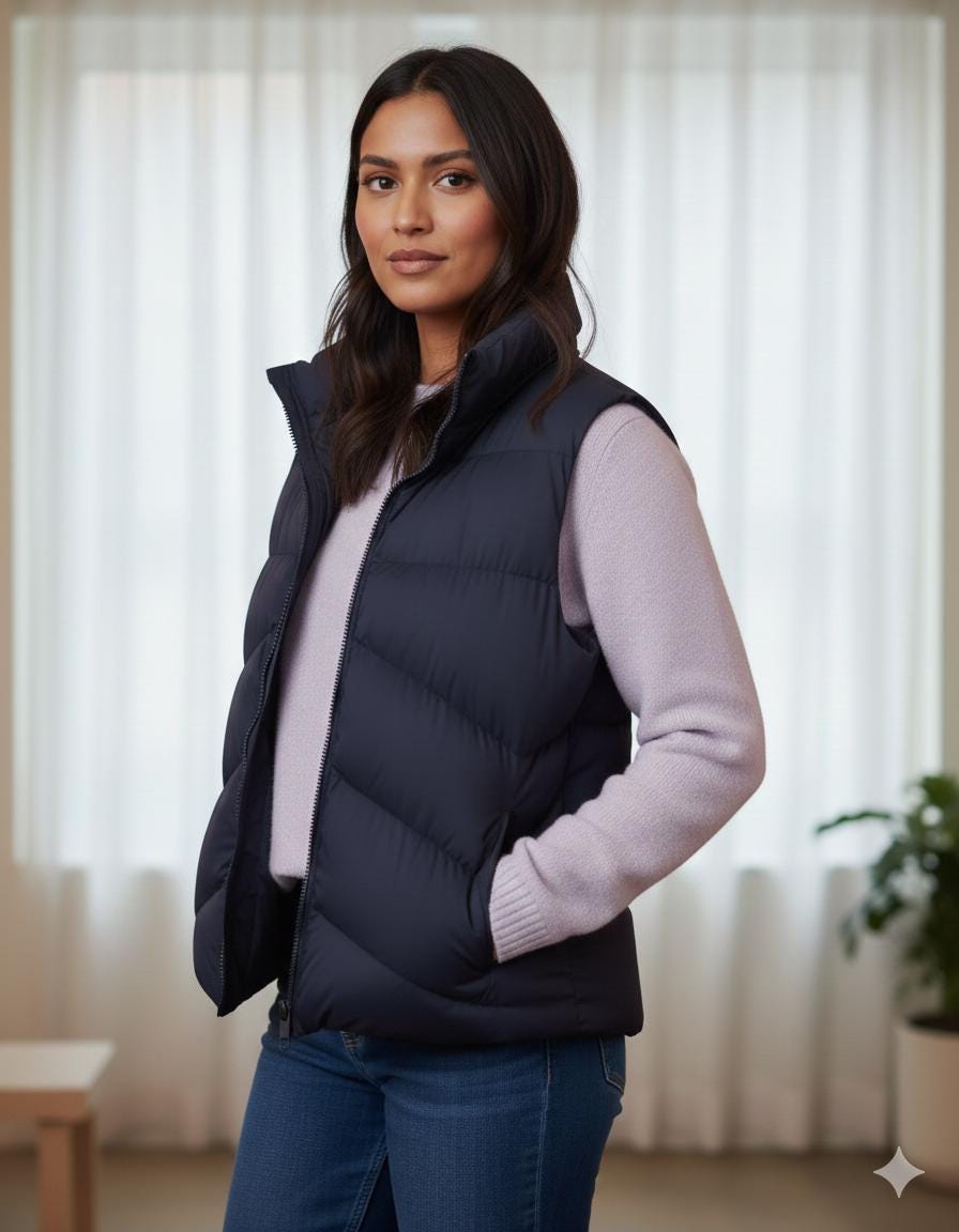 Quilted Puffer Vest Sewing Pattern – Women's XS-XL (PDF) - Etsy