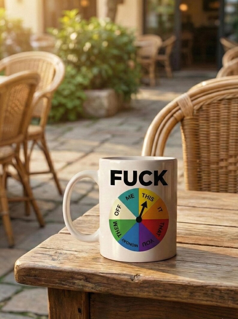 Funny Office Humor Coffee Mug | Inappropriate Adult Gift | Spinner ...