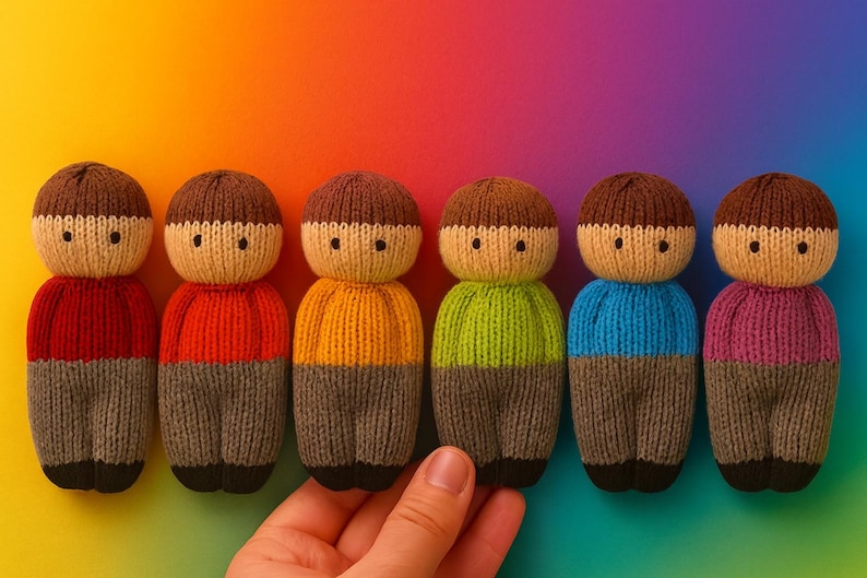 Izzy Buddy Boy Doll Knitting Pattern | Two Sizes (digital Download) - Etsy