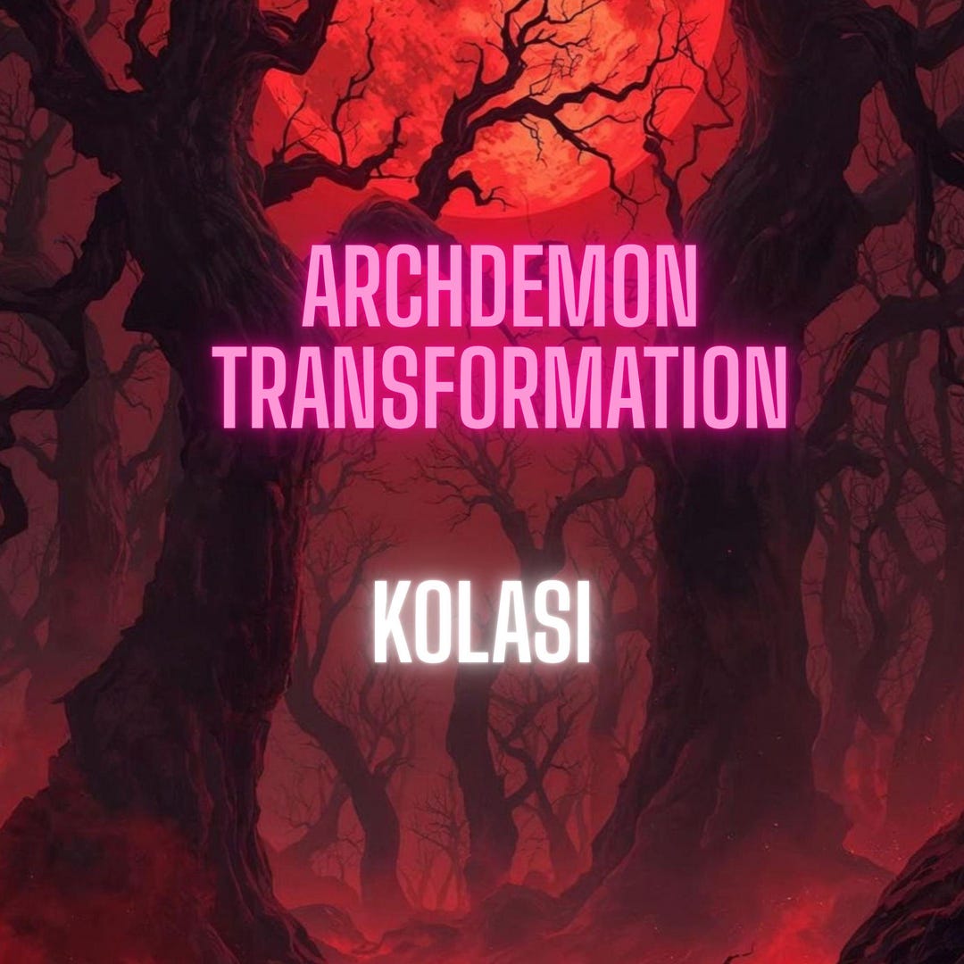 Archdemon Transformation Spell – Dark Power Awakening, Identity ...