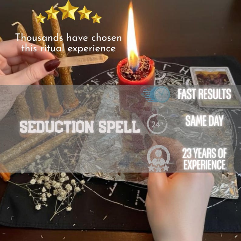 Seduction Spell – Charisma Enhancement, Magnetic Presence & Attraction ...
