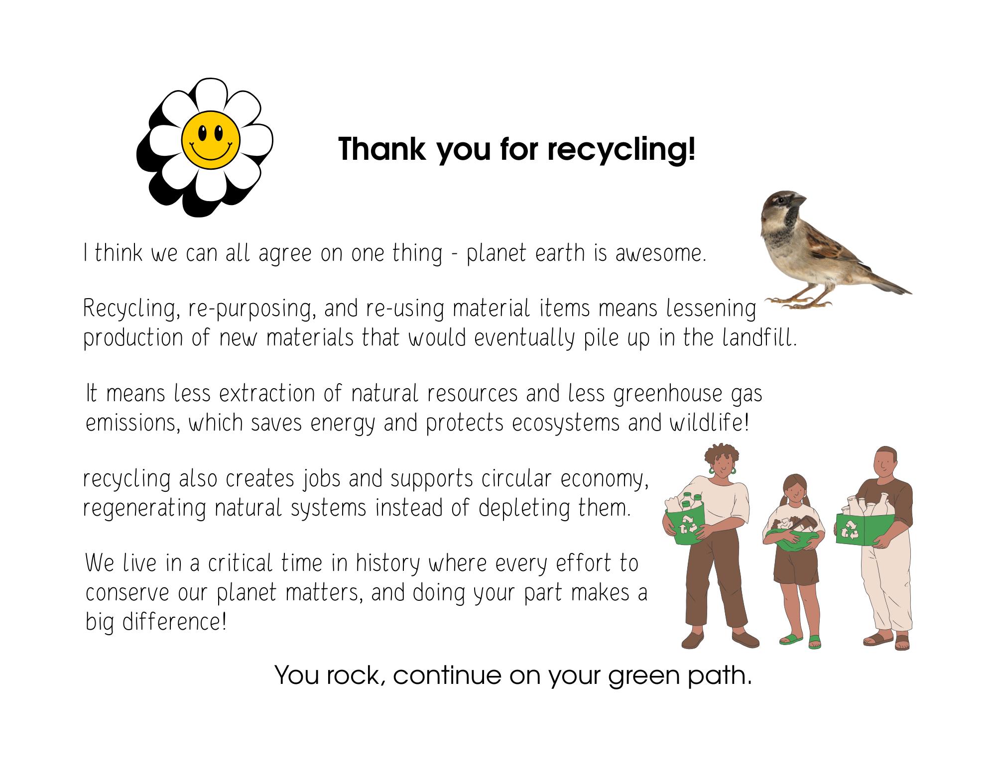 Printable Recycling Labels | Home, School & Office Recycling Sorting ...