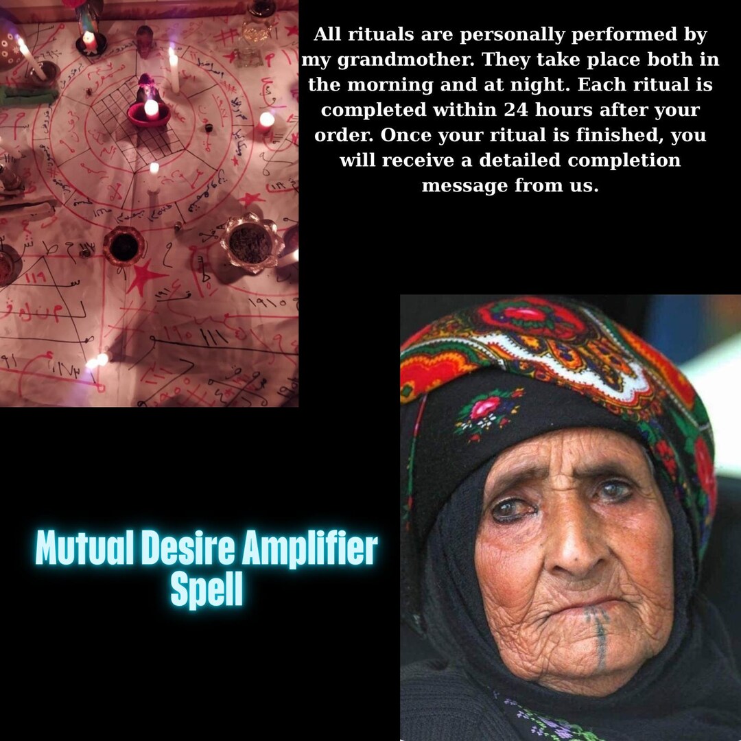 Mutual Desire Amplifier Spell Intense Attraction Ritual Deep Passion ...