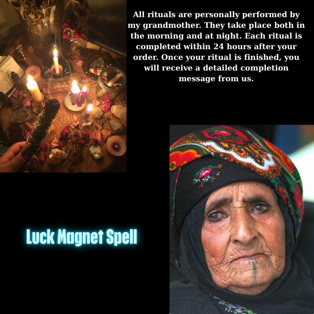 Luck Magnet Spell Powerful Good Fortune Ritual Attract Opportunities ...