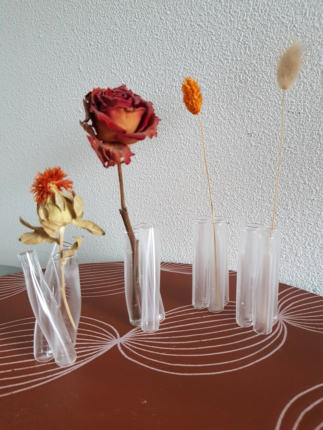 Vases Glass Art Chemistry Medical Sculpture Blood Tube - Etsy